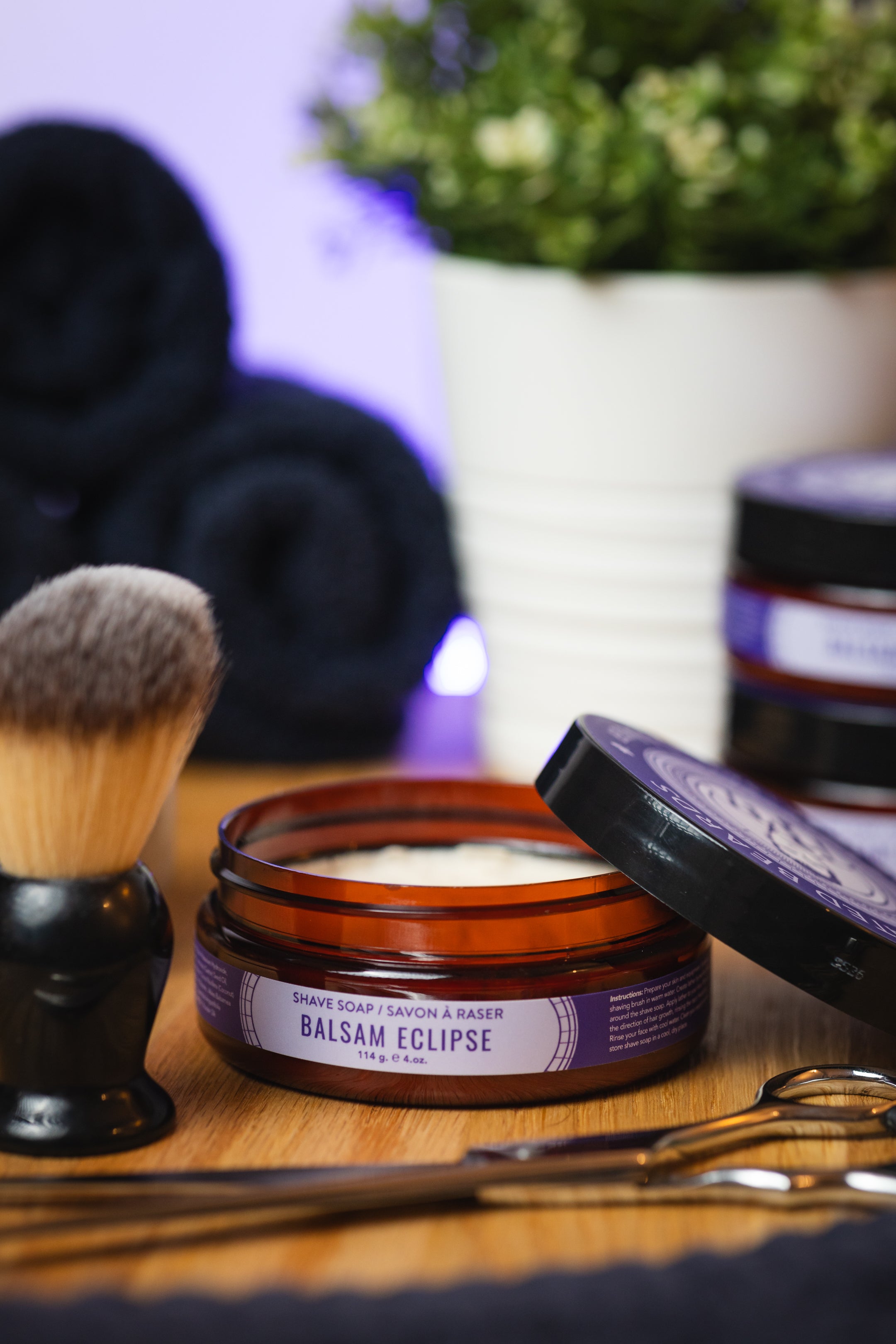 Balsam Eclipse Shave Soap 114g/ 4oz | Educated Beards