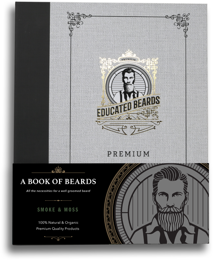 Smoke & Moss Premium Beard Kit : Book Of Beards | Educated Beards