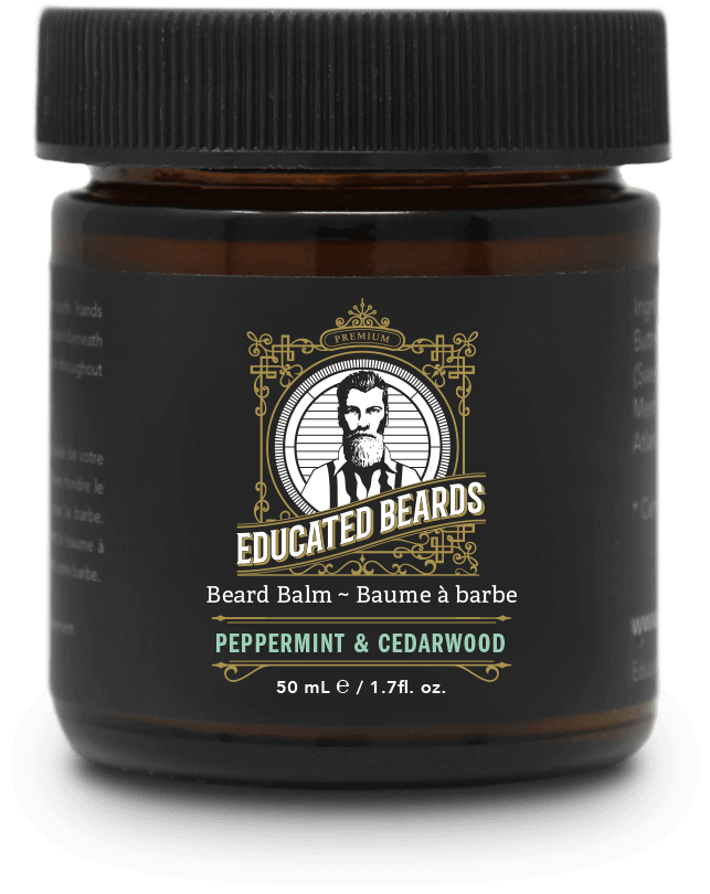 Peppermint Cedarwood 50ml Beard Balm | Educated Beards