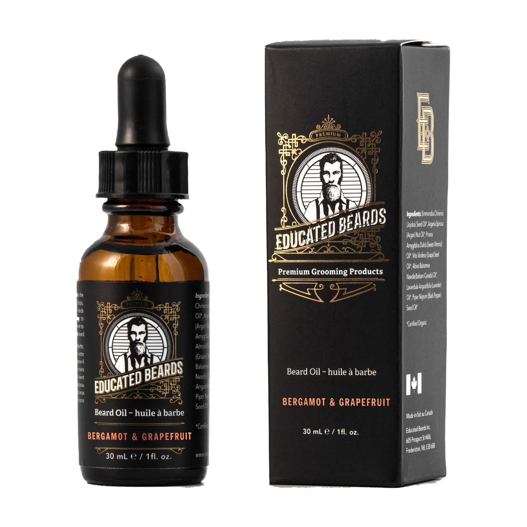 Bergamot Grapefruit Beard Oil - Educated Beards