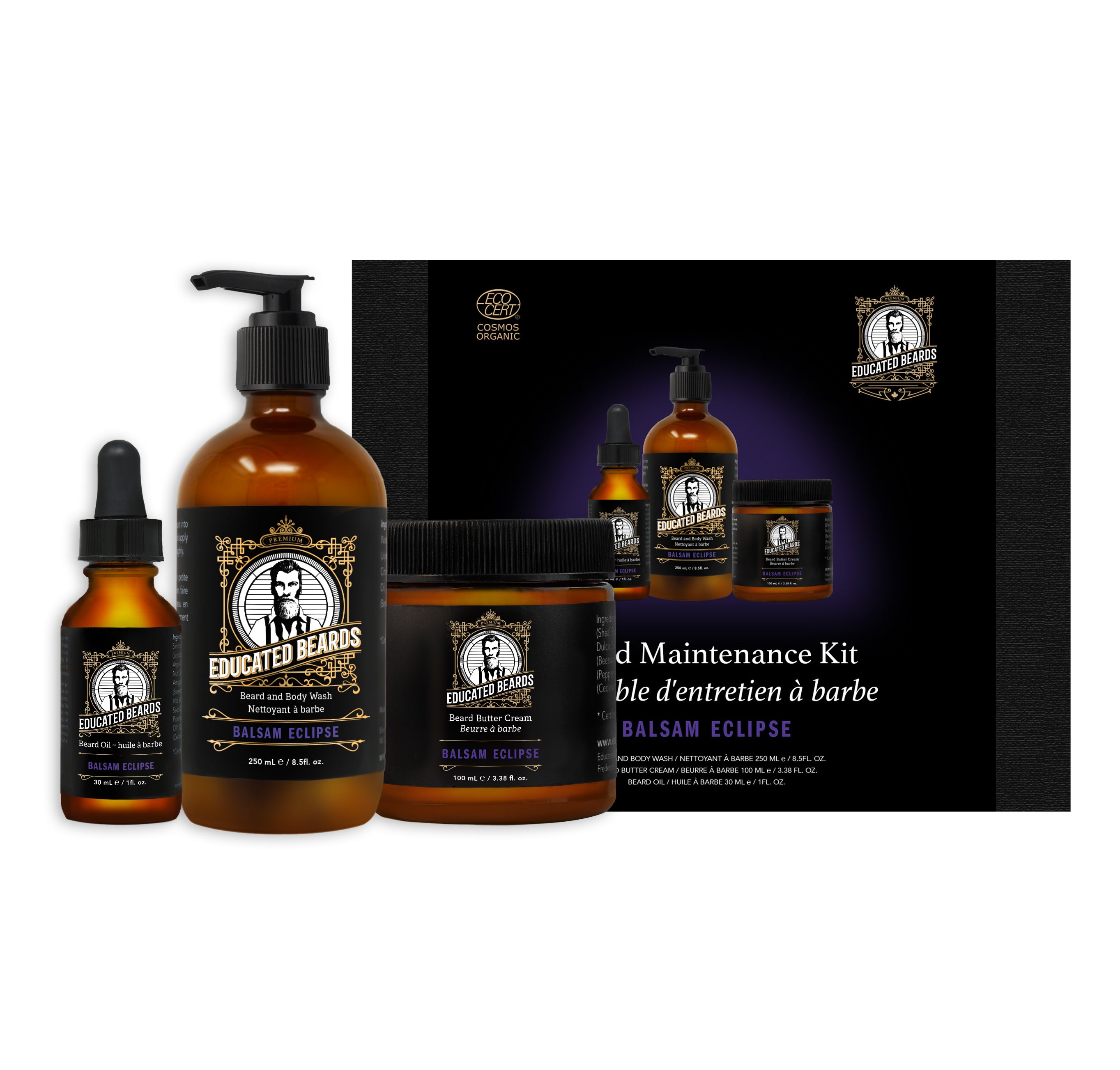 Balsam Eclipse Beard Maintenance Kit – Educated Beards