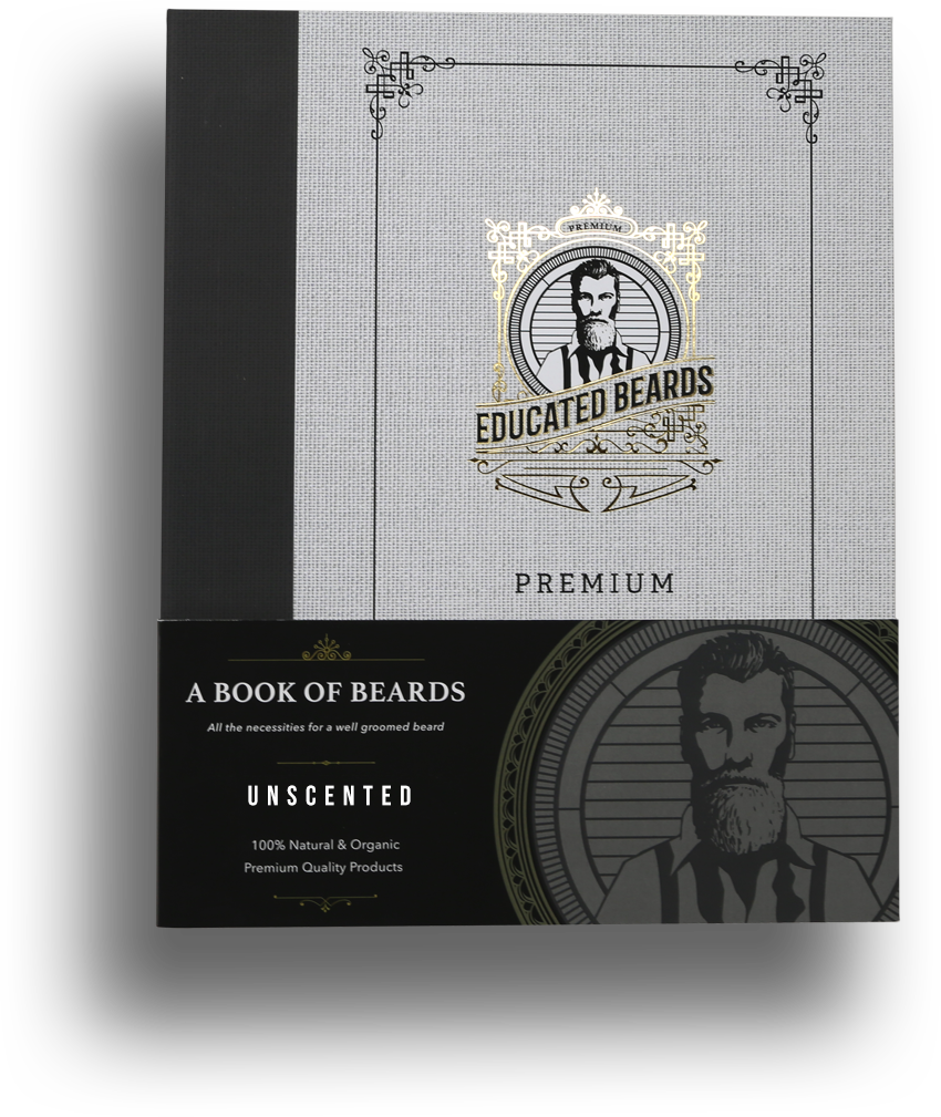 Unscented Premium Beard Kit : Book Of Beards | Educated Beards